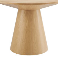 Provision 47" Round Dining Table, Oak - Transitional - Dining Tables ...