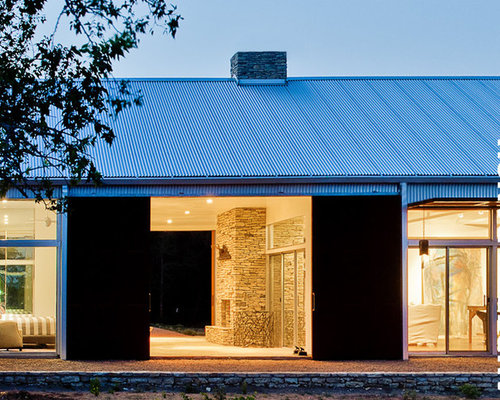 Modern Dogtrot Home Design Ideas, Pictures, Remodel and Decor