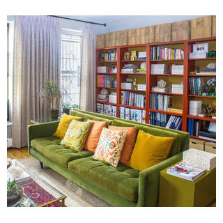 Boldly Layered Color and Texture Enliven a Harlem Apartment - Eclectic ...
