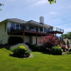 Sammamish Outdoor Living and Backyard Makeover - Transitional - Deck ...