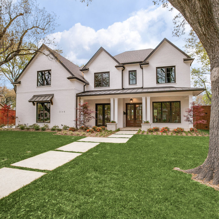 75 Beautiful Transitional Exterior Ideas & Designs - October 2025 ...