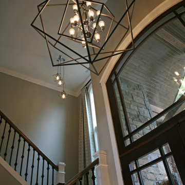 75 Traditional Vaulted Ceiling Entryway Ideas You'll Love - March, 2022 ...