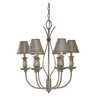 Lafayette 6-Light Prairie Rock Interior Chandelier - Traditional ...