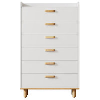 6-Drawer MDF Chest, White - Transitional - Dressers - by AquaView Inc ...