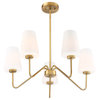 Beautiful Things Lighting Rustica 5 Light Chandelier 42085 ...