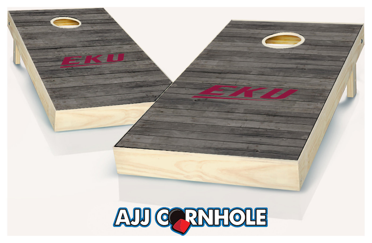 Eastern Kentucky Distressed Cornhole Set - Contemporary - Outdoor And ...