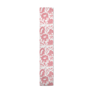 Pink & White Floral Table Runner, 16x72 - Contemporary - Table Runners ...
