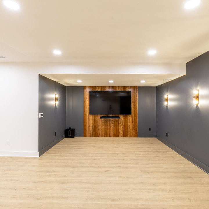 75 Shiplap Wall Basement Ideas You'll Love - August, 2025 | Houzz