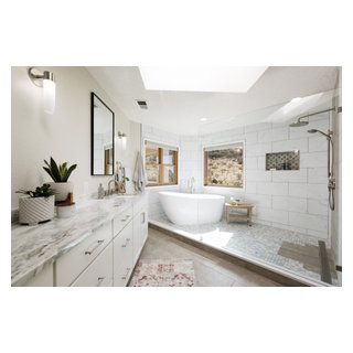 Timeless Master Bathroom Transformation - Transitional - Bathroom ...