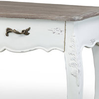 Bourbonnais Wood Traditional French Console Table - French Country ...
