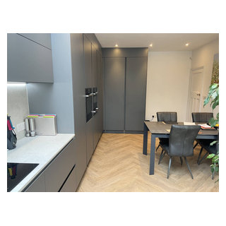 Pronorm Y-Line in Onyx Grey Kitchen - Modern - Kitchen - London - by ...