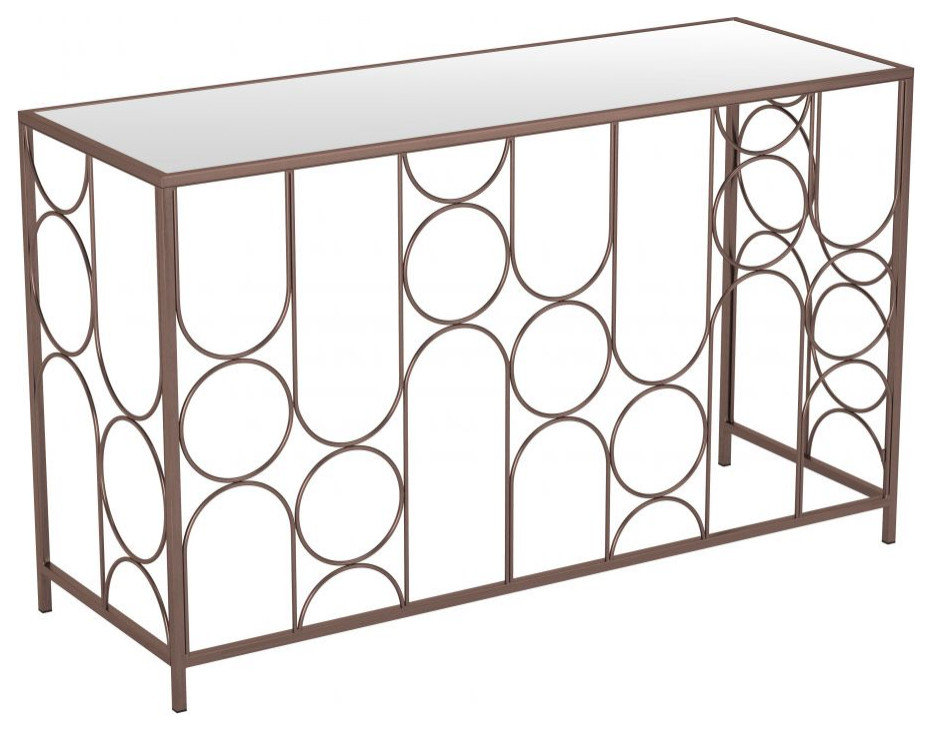 Convale Console Table, Bronze - Contemporary - Console Tables - by ...