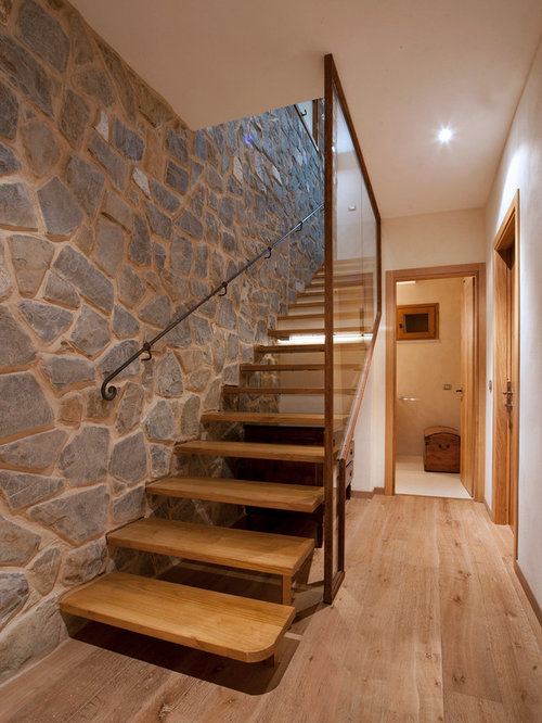 Straight Staircase Design Ideas, Pictures, Remodel & Decor
