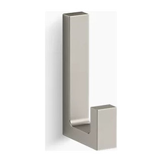 Kohler 27363-SN Draft Single Robe Hook - Contemporary - Robe & Towel ...
