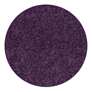 Shaw Carpet Kids Crossing Grape Jelly Area Rugs, Round, 3 ...