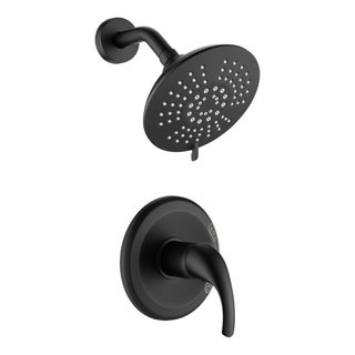 5-Spray High Pressure Shower Set With Rough-in Valve - Contemporary ...