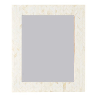 Artemis 8"x10" Picture Frame Carved Bone - Transitional - Picture ...