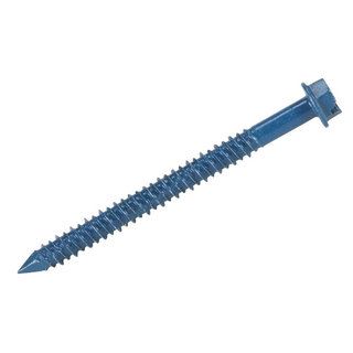 Hillman 375296 Rawl Tapper Concrete Screw Anchor, 1/4" x 2-3/4", 1/4" x ...