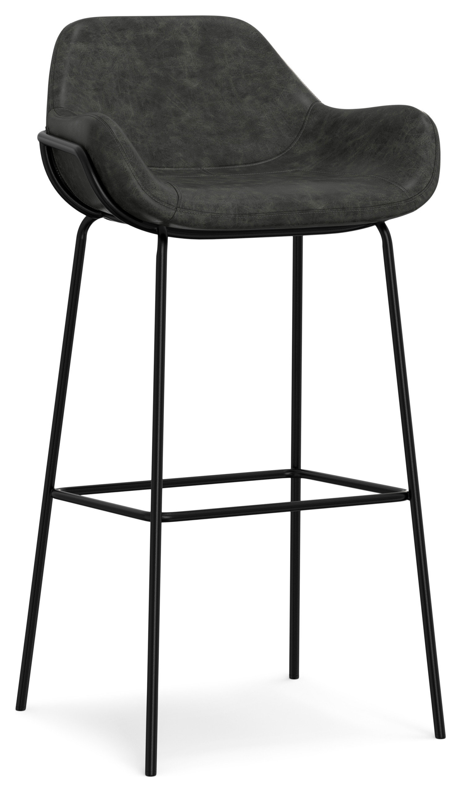 Mira Bar Stool - Midcentury - Bar Stools And Counter Stools - by Simpli ...