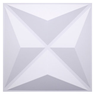 White Diamond 3D Wall Panels - Modern - Wall Panels - by Dundee Deco ...