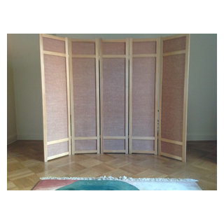 7ft tall Jute room divider screen - New York - by Urban Futons - Dr ...