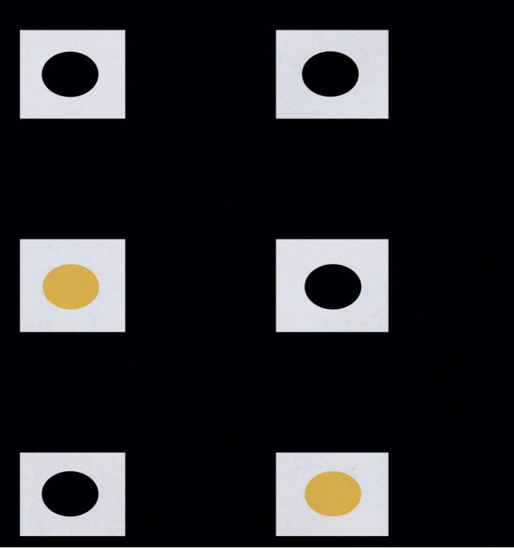 Hip To Be Square Geometric Print Placement, Set of 4 - Contemporary ...