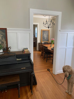 Traditional blue paint color for historic living room quandary