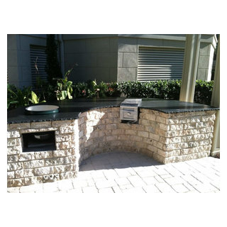 Granite - Chiseled Edge - Rustic - Patio - Atlanta - by StoneWorks, Inc ...