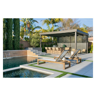 Outdoor Entertainment in Rancho Bernardo - Transitional - Pool - San ...