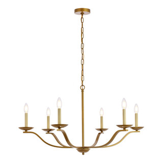 Tobias 36" Pendant, 36 - Transitional - Pendant Lighting - by Elegant ...