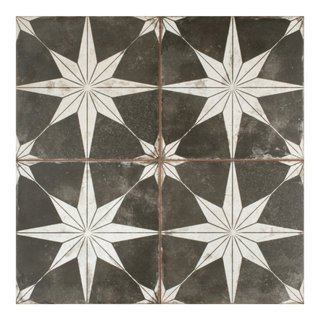 Kings Star Night Ceramic Floor and Wall Tile, Sample - Farmhouse - Wall ...