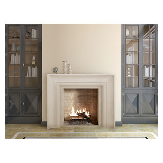 Transitional Fireplace Mantel Styles - Transitional - Oklahoma City ...