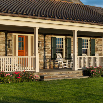 Dutch Colonial Front Porch - Photos & Ideas | Houzz