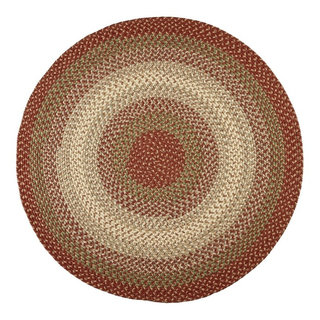 Rhody Rug Easy Living Rug, Spanish Red, 10' Round, 10' Round - Outdoor ...