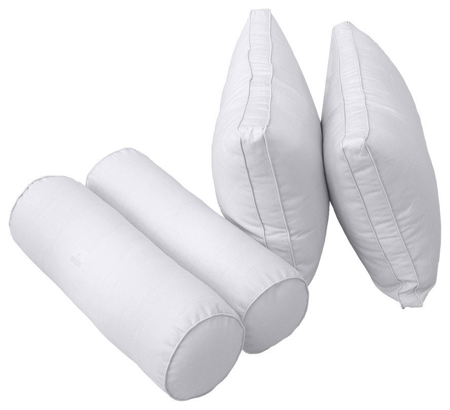 S2 Twin-XL 5PC Pipe Daybed Mattress Cushion Bolster Pillow Complete Set ...