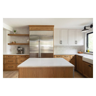 Frontier Court - Remodel - Farmhouse - Kitchen - Dallas - by Le Belle ...