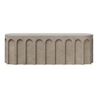 Mixx, Atlas Bench - Industrial - Outdoor Benches - by Urbia | Houzz