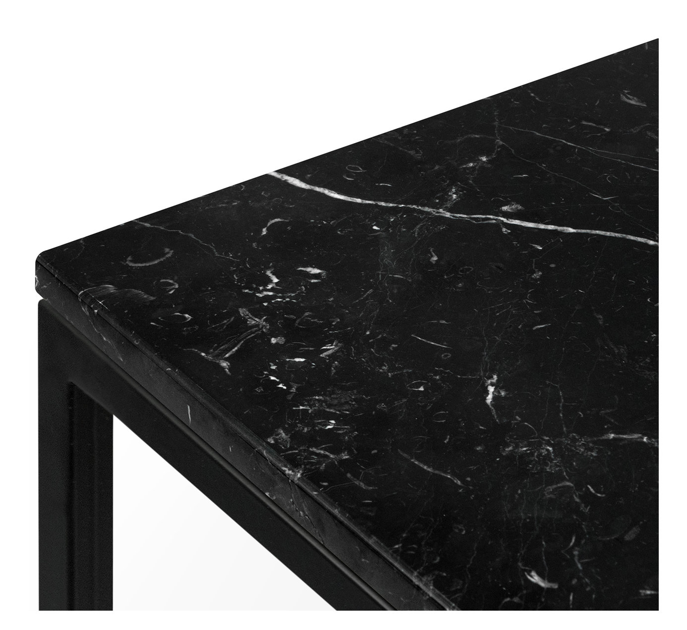 Modern Square Marble Top Coffee Table - Contemporary - Coffee Tables ...