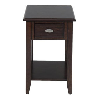 Merlot Chairside Table - Transitional - Side Tables And End Tables - by ...