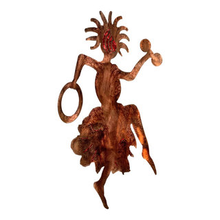 Desert Dancer - Small - Cindi - Red - Contemporary - Metal Wall Art ...