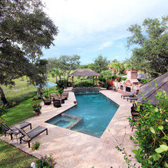 Pool Design for odd shaped yard