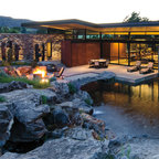 Perry Park Residence and Equestrian Facility - Patio Area ...