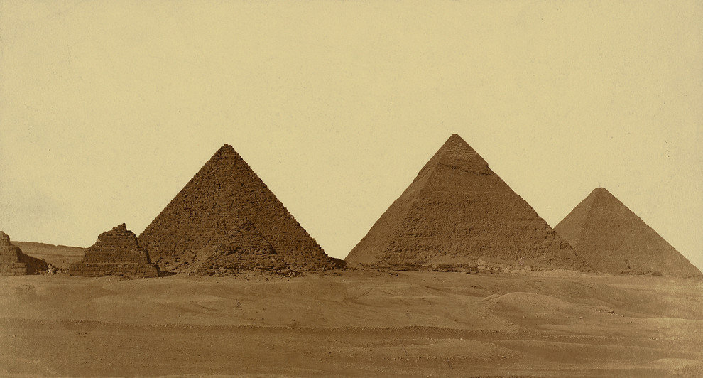 The Pyramids of Egypt Print, 8" x 10" - Contemporary - Prints And ...