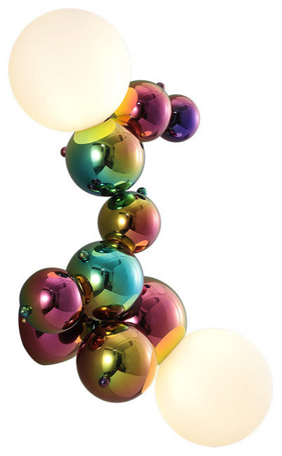 Modern Wall Lamp, the Shape of Colorful Spheres for Living Room ...