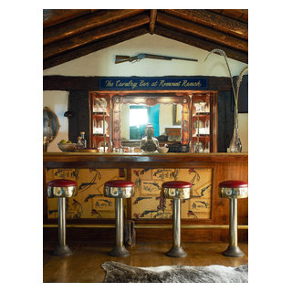 Remount Ranch - Rustic - Home Bar - Other - by Andrea Schumacher ...
