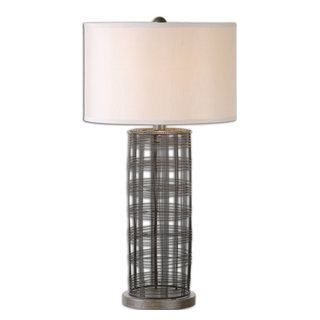 Uttermost Engel Metal Wire Lamp - Industrial - Table Lamps - by ...