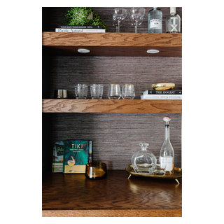 M Streets - Modern - Home Bar - Dallas - by Karia Designs | Houzz