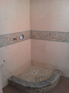 DIY waterproofing a walk-in shower