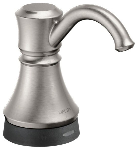 72045T-SS Delta Delta Traditional Touch Soap Dispenser - Integrated ...
