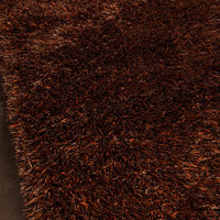 Iris Hand-Woven Contemporary Rug, Rectangular Brown/Rust/Chocolate 7'9 ...